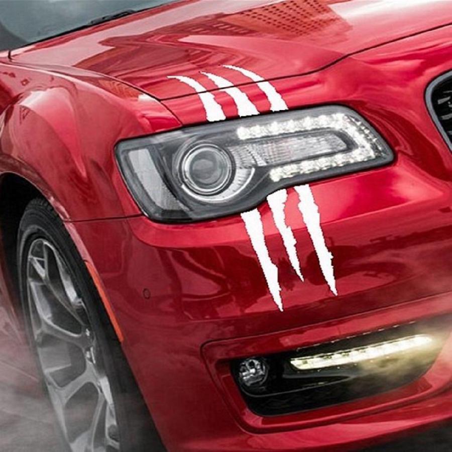 カーステッカー 車用 車用品 カー用品 カーアクセサリー 外装シール 爪痕 トリックアート デカール 自動車用 カラバリ豊富 かっこいい : ll13-cy-378 : EXP SHOP ...