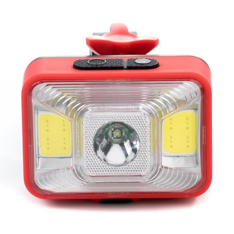 ヘッドライト LED 充電式 USB ベルト付き 自転車 テールライト 夜間 登山 釣り アウトドア 明るい レッド ブルー リチウム : ll13-dy-515 : EXP SHOP ...