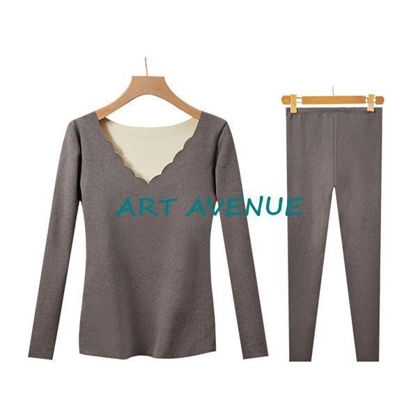 ヒートテック 上下セット 発熱素材 ヒートインナー ランドネック 長袖 下着 薄手 レディース 防寒インナー 肌着 : sy-ly1-1207-204 : EXP SHOP - 通販 ...