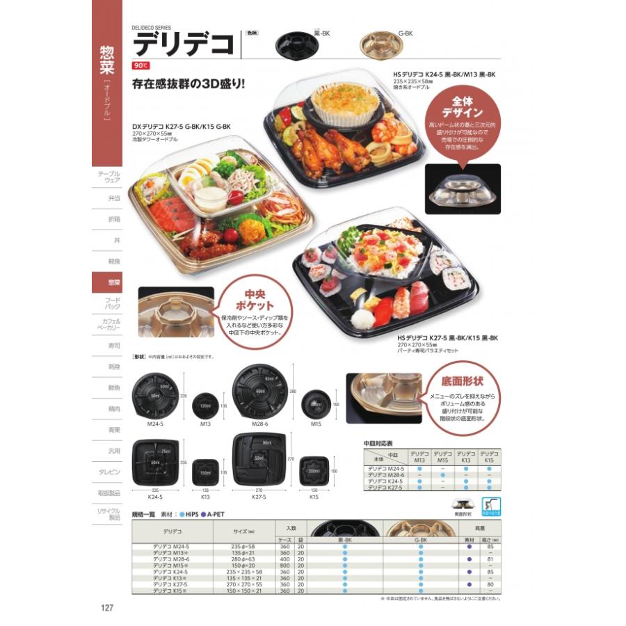 DX デリデコ M28-6 G-BK 本体のみ 400枚入 #192054 ケース販売 大型商品 取り寄せ品 中央化学 :702001-103984:エクスパッケージYahoo!ショップ ...