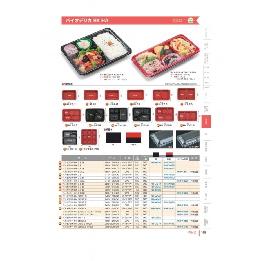 バイオデリカ HK 30-31 B 本体のみ 黒 #RHHA650 800個入 ケース販売 大型商品 取り寄せ品 リスパック :702007-102679:エクスパッケージYahoo!ショップ ...
