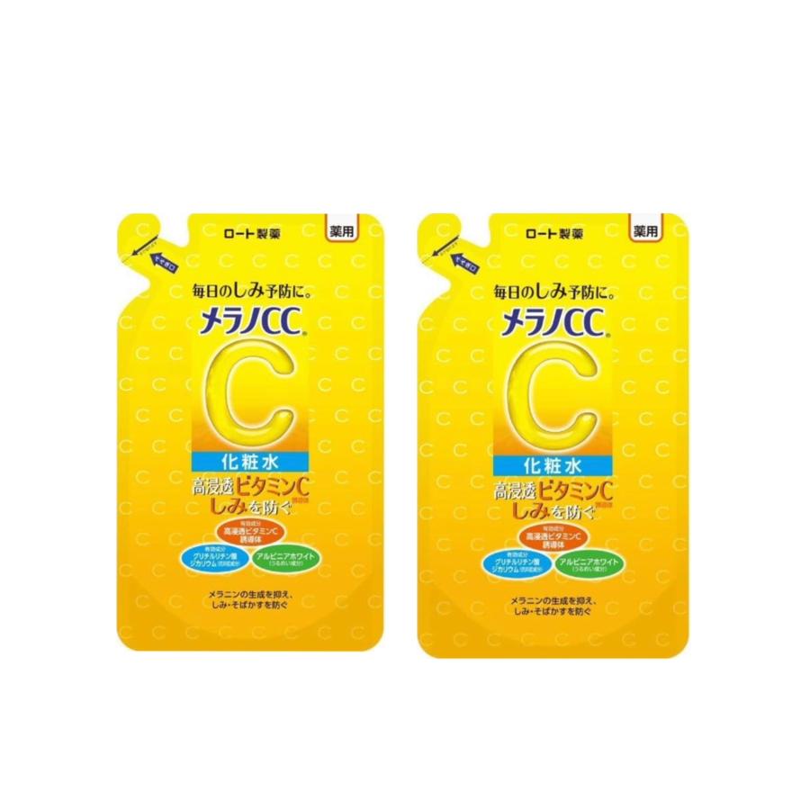 メラノCC 2個セット メラノCC さっぱり 化粧水 薬用しみ対策美白化粧水 詰替用 170ml : ナミエクスプレス - 通販 - Yahoo!ショッピング