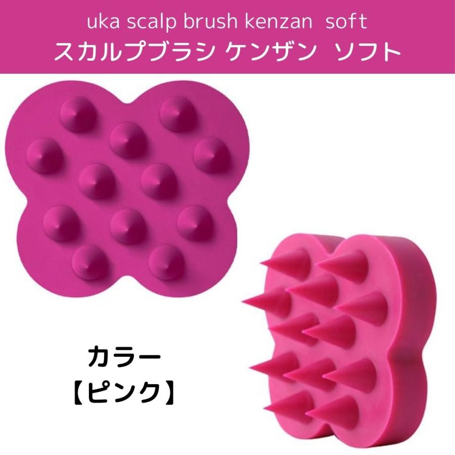 スカルプブラシ 頭皮ブラシ ウカ ケンザン ソフト ピンク uka kenzan barikata soft メグミ MEGUMI マッサージ : uka-kenzan1 : エクスプレス ...