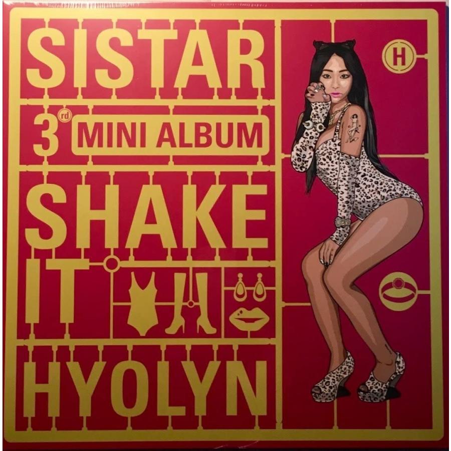 SISTAR - Shake It : 3rd Mini Album HYOLYN ジャケット CD 韓国盤 : MUSIC BANK ヤフー店 - 通販 - Yahoo!ショッピング
