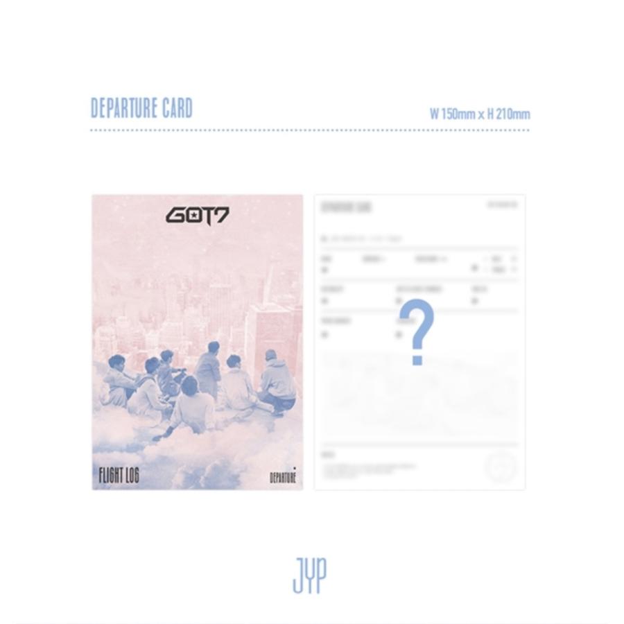 GOT7 - Flight LOG Departure : 5th Mini Album 韓国盤 CD バージョン選択可能 : MUSIC ...