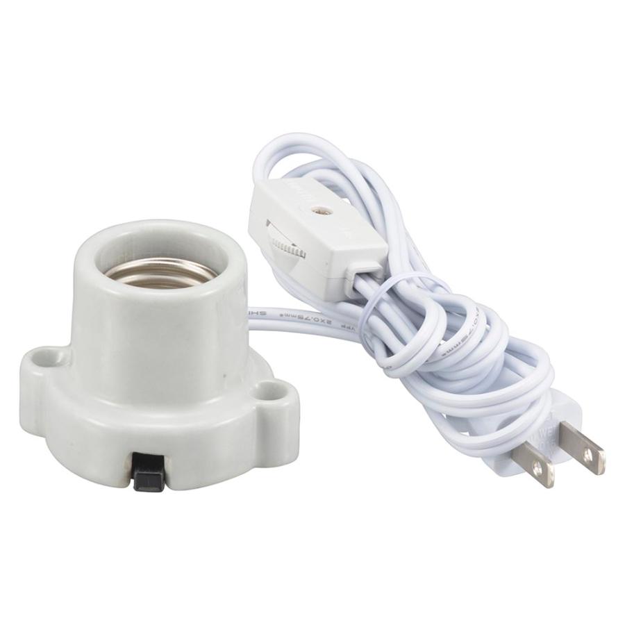 OHM 磁器レセップ E26 1.5mコード スイッチ付 ホワイト｜HS-L2615ZRS-W 00-7077 オーム電機 : エクサイト・セキュリティ Yahoo!店 - 通販 ...