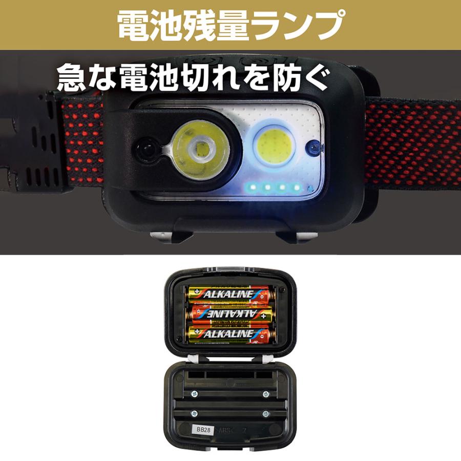 LEDヘッドライト 最大230ルーメン 単四電池式 防沫形（IPX4） DOP-HD710T_ELPA（エルパ・朝日電器） : dop-hd710t : エクサイト・セキュリティ Yahoo ...