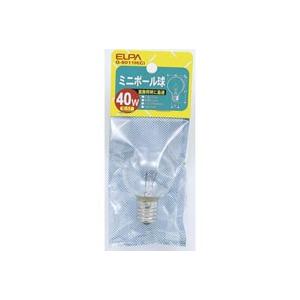 G-8011H(C) ミニボール球 40W E17 G40 クリア G-8011H(C) ELPA（エルパ・朝日電器） : g-8011h-c : エクサイト・セキュリティ Yahoo!店 ...