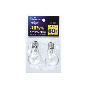 GKP-H54H-2P(C) ミニクリプトン球 60W形 E17 クリア 2個入 GKP-H54H-2P(C) ELPA（エルパ・朝日電器） : gkp-h54h-2p-c : エクサイト ...