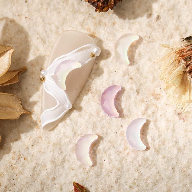 kele cocoネイルパーツ 蝶 月 ハート くま 48個セット 3D 立体 ネイルアート ジュエリーパーツ ネイルデコレーション デコ ...