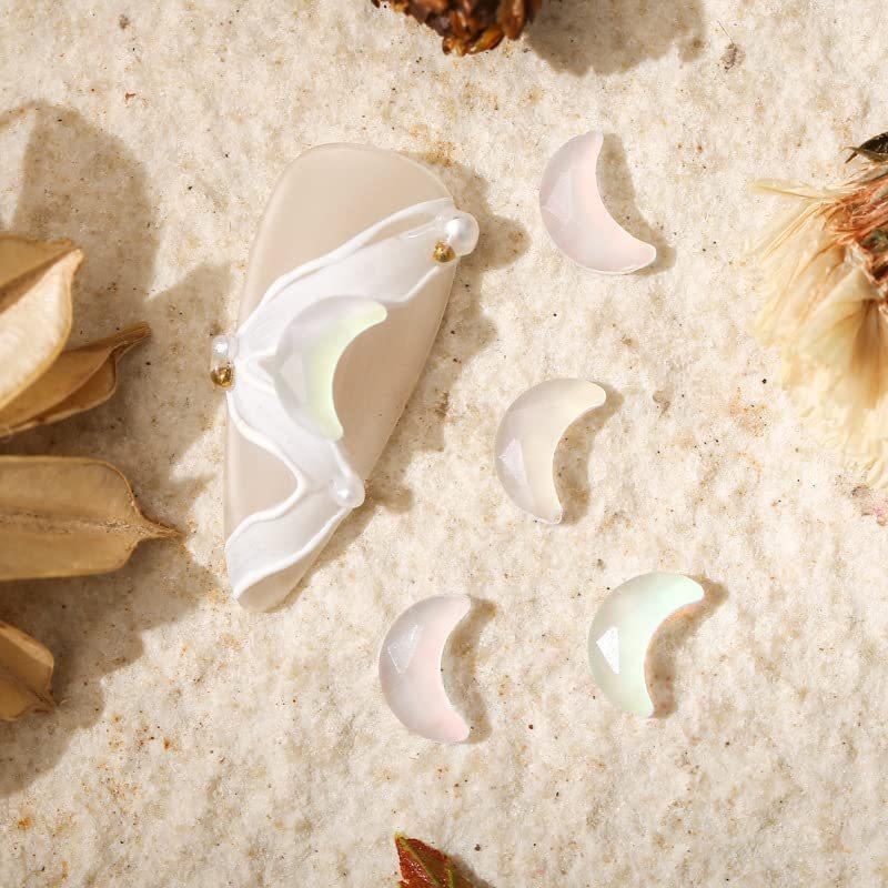 kele cocoネイルパーツ 蝶 月 ハート くま 48個セット 3D 立体 ネイルアート ジュエリーパーツ ネイルデコレーション デコ ...