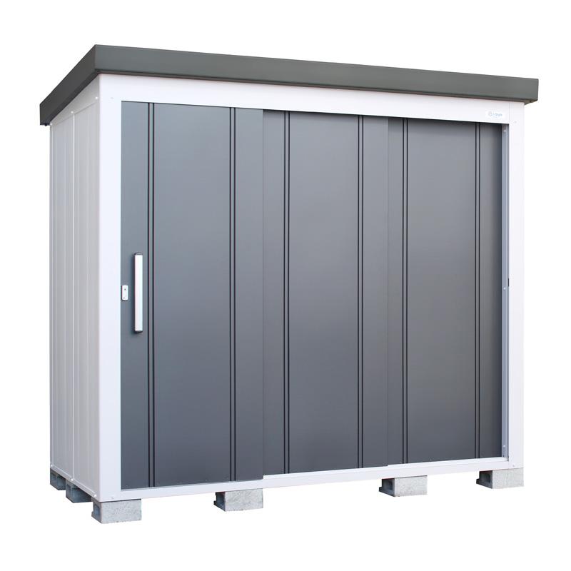 サンキン物置E-Style レスパス2212(GK) 幅2289mm×奥行1222mm×高さ2100mm 棚板2枚付き EL-2212一般型 送料込み : エクステリアストック - 通販 ...