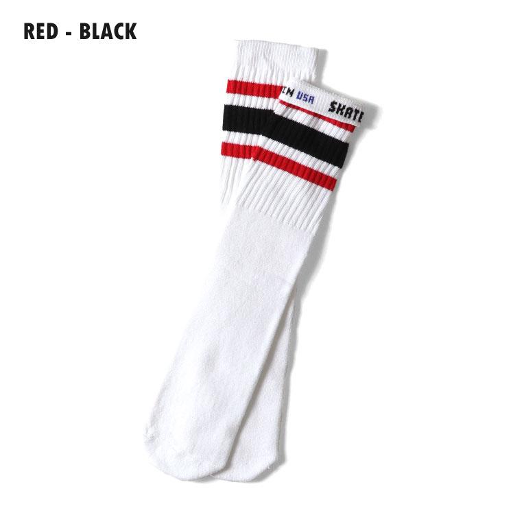 SKATER SOCKS / スケーターソックス SKATER19 19 inch MID-CALF STRIPE TUBE SOCKS ...