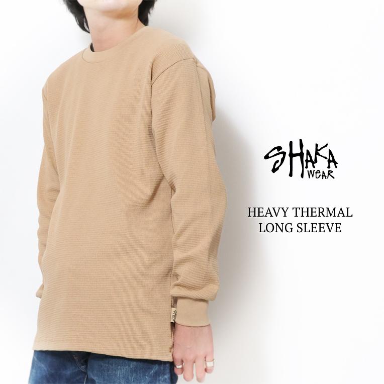 SHAKA WEAR / シャカウェア SW2031 HEAVY THERMAL LONG SLEEVE / ヘビーサーマル ロングスリーブ ...