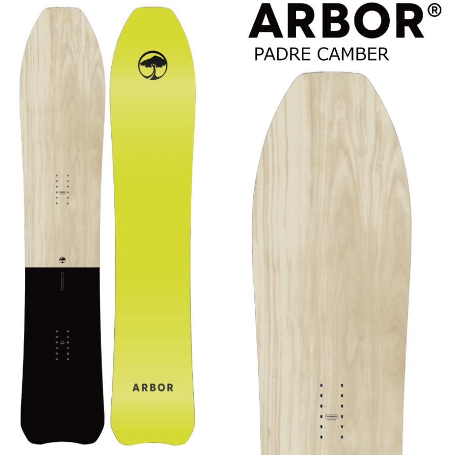 Arbor 25-26 アーバー スノーボード パドレ キャンバー ARBOR PADRE Camber フリーライド パウダーボード ...