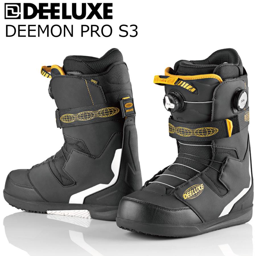 DEELUXE 24-25 ディーラックス ボードブーツ ディーモンプロ エーティーブイ ステージ3 26.5cm DEEMON PRO S3 BOA ATV 8/10 熱成形 STAGE3 ...