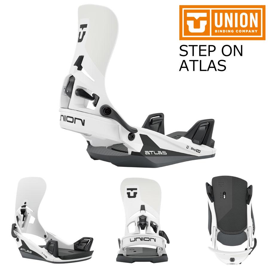 25-26 ユニオン ステップオンビンディング アトラス ホワイト UNION STEP ON ATLAS White 特典あり メンズ ...
