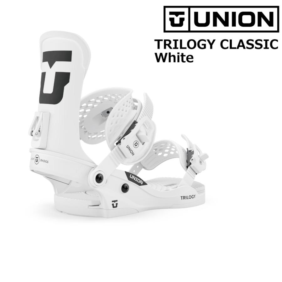 UNION BINDING 予約商品 26-27 W ユニオン ビンディング トリロジー クラシック ホワイト UNION TRILOGY ...