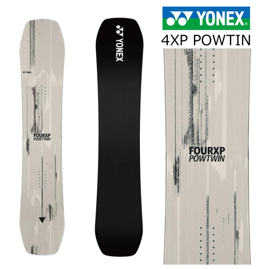 YONEX 25-26 ヨネックス スノーボード フォーエックスピー パウツイン 4XP Powtwin 特典 XP25 キャンバー オールマウンテン パウダー 国産 26Snow スノー ...