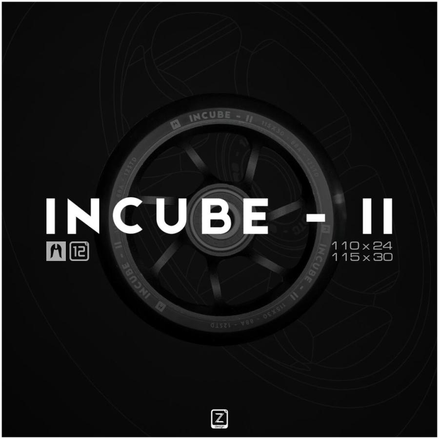 Ethicフリースタイルスクーター用ホイールINCUBE V2 100 1個（ベアリング付き） キックボード・キックスケーター : ethic0030 : エクストリームエアーYahoo!店 ...