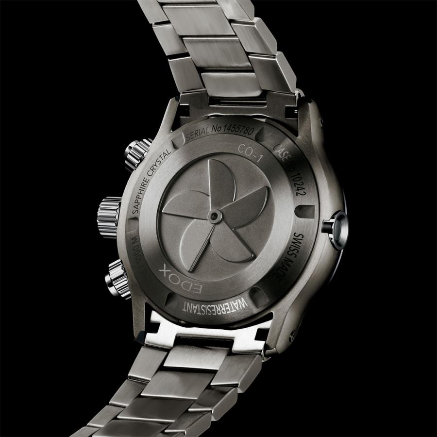 EDOX(エドックス) クロノオフショア1 クロノグラフ CHRONOFFSHORE-1 CHRONOGRAPH 10242-TINM-NIN :10242-TINM-NIN:アイアイイスズ ...