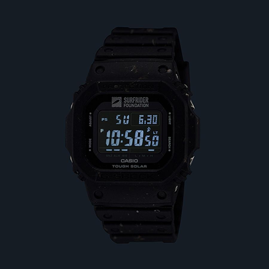 G-SHOCK CASIO カシオ Gショック SURFRIDER FOUNDATION コラボレーションモデル G-5600SRF-1JR ポイント利用 : アイアイイスズ G-Time ...