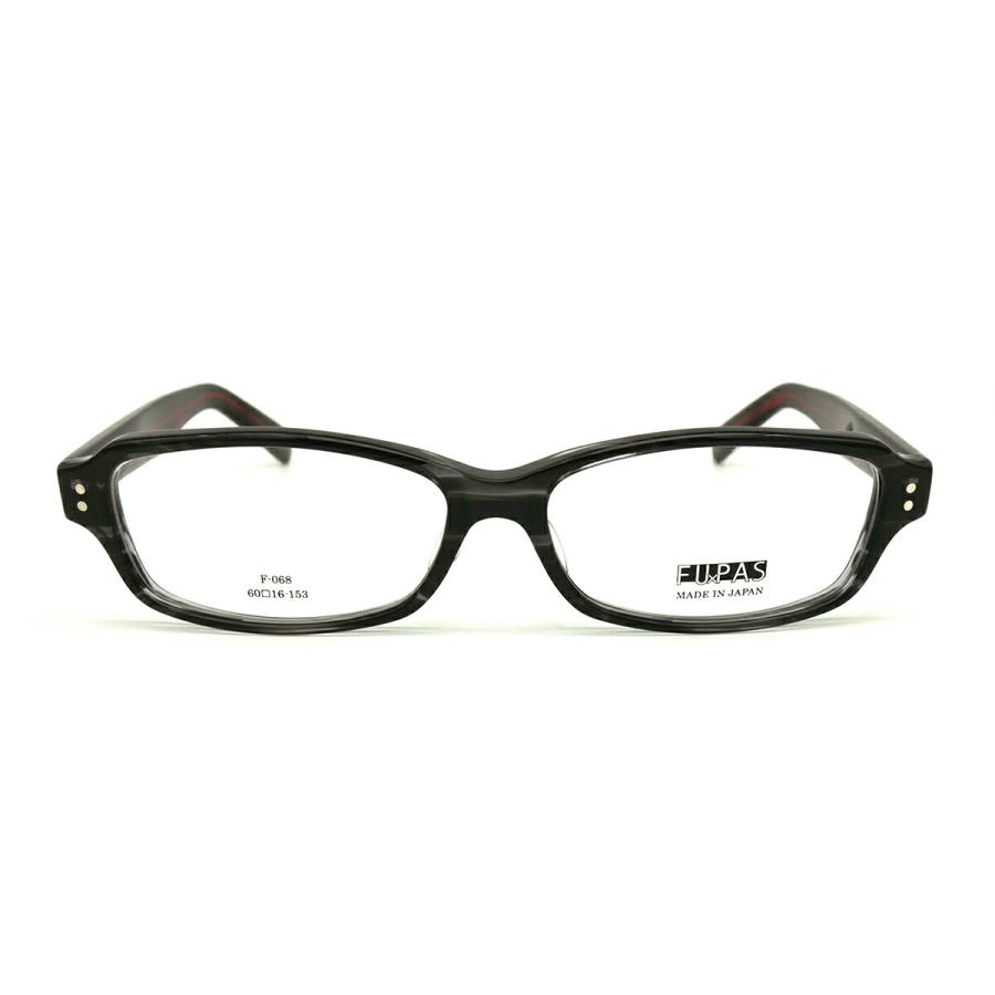 大きいサイズ メガネ F-068 col.6 60mm フーパス FU×PAS BIGサイズ 国産 鯖江 日本製 フレーム 大きいサイズ メガネ F-068 col.6 60mm フーパス FU×PAS BIGサイズ
