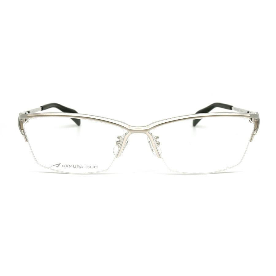サムライ翔 2025 メガネ SS-J225 col.1 60mm SAMURAI翔 仁 No.61 日本製 メンズ フレーム 大きいサイズ 度付き対応可 サムライ翔 2025 メガネ SS-J225 col.1 60mm SAMURAI翔 仁 No.61 日本