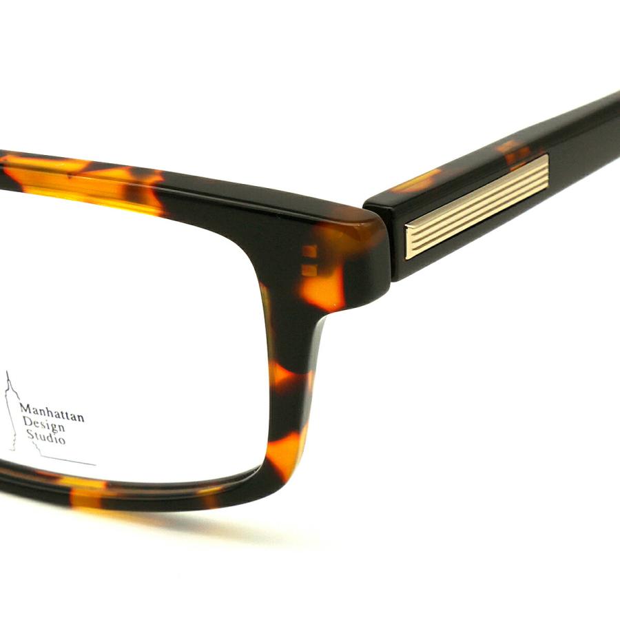 大きいサイズ メガネ MDS-529 col.1 60mm マンハッタンデザイン