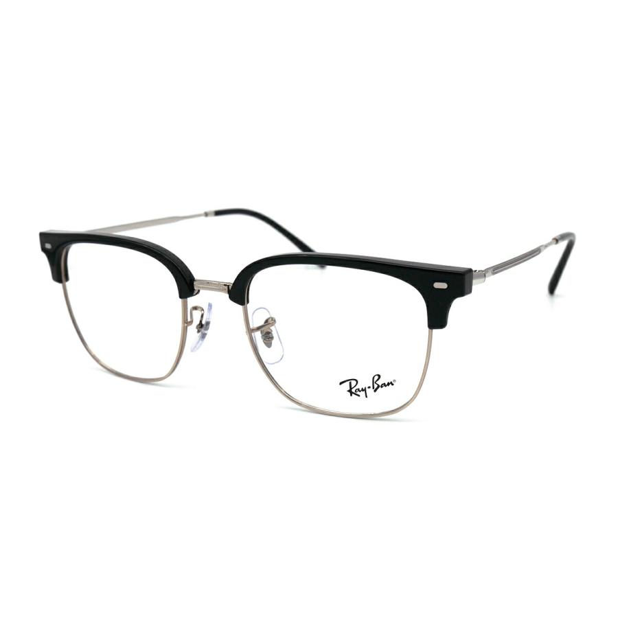 レイバン メガネ RX7216F (RB7216F) col.2000 53mm Ray-Ban NEW CLUBMASTER ニュークラブ ...