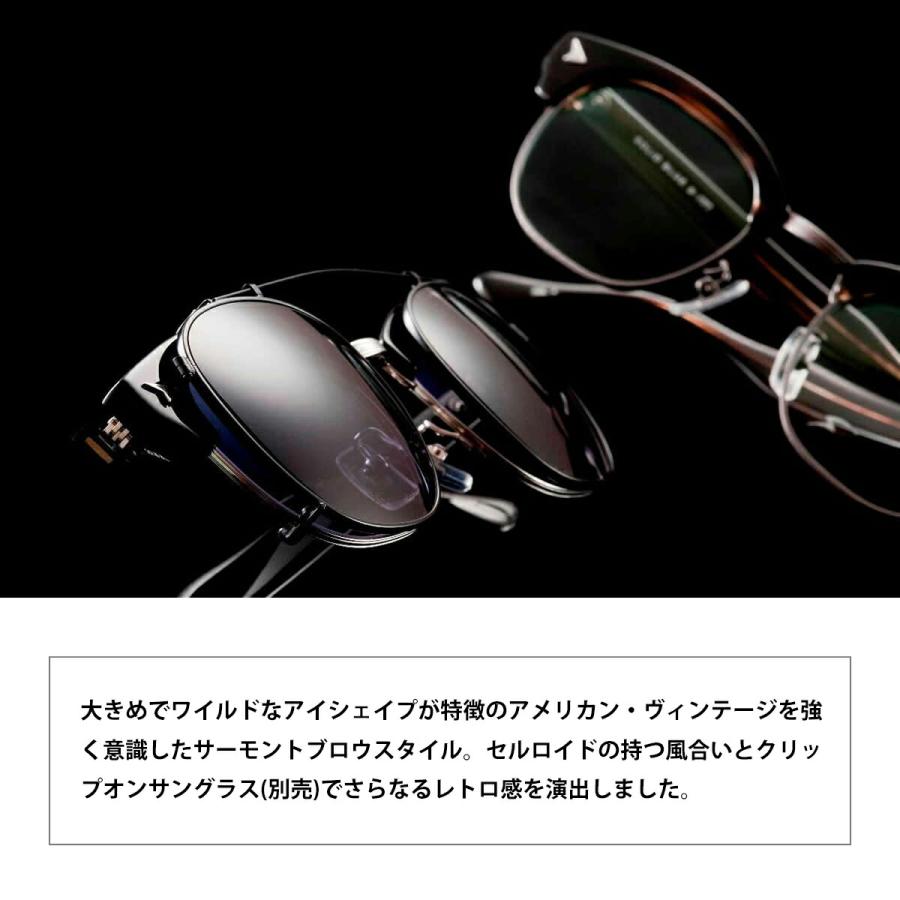 ソリッドブルー メガネ S-177 5色 48mm SOLID BLUE 日本製 鯖江 フレーム セルロイド チタン 男性 メンズ : グラシズ - 通販 - Yahoo!ショッピング