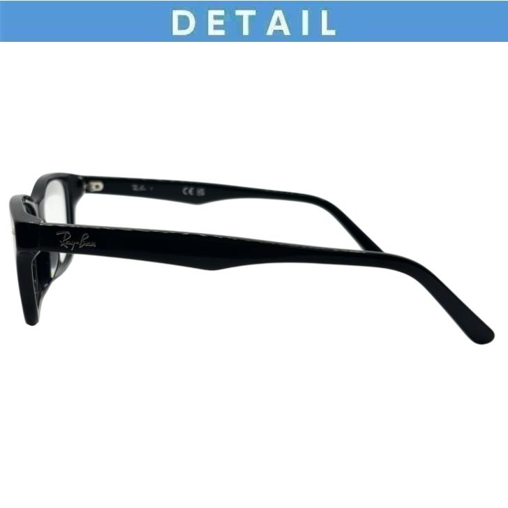 Ray-Ban（レイバン） 【正規品】メガネ Ray-Ban RB5345-2000 度付きメガネ 度数注文可 レンズ付き レンズセット 近視 ...