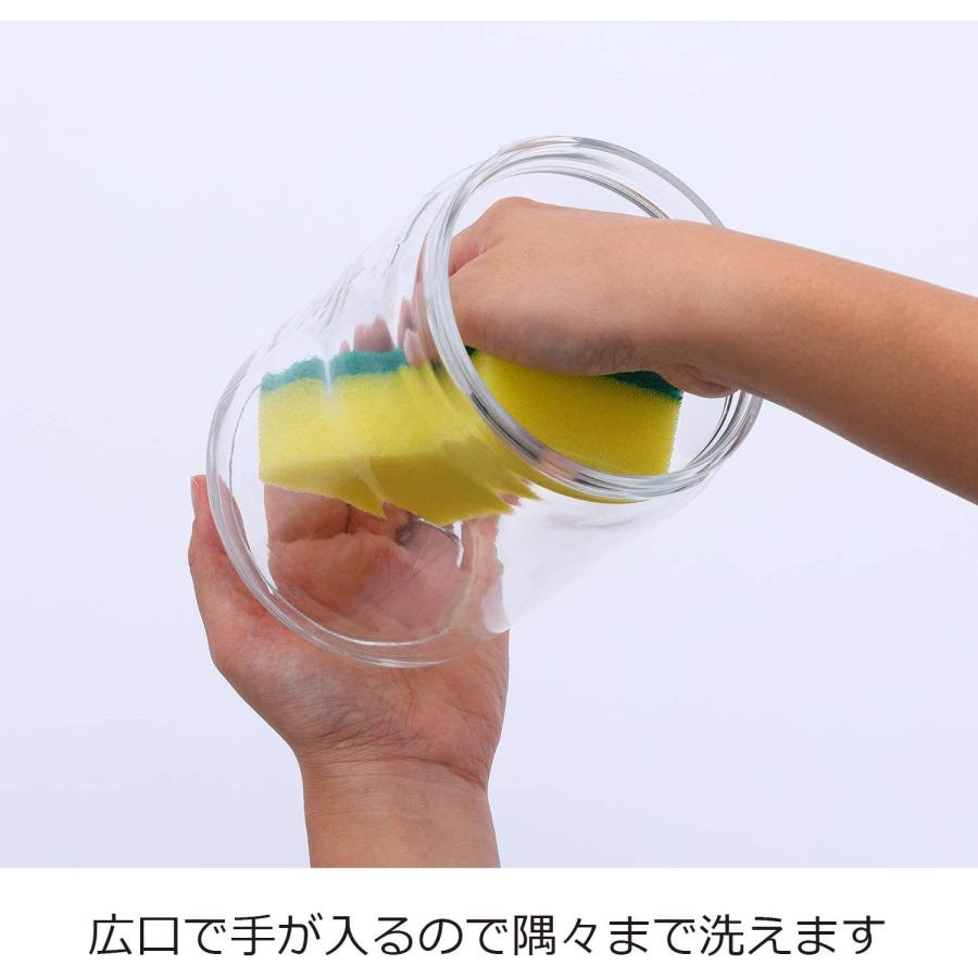 セラーメイト チャーミークリアー 保存 びん ガラス製 容器 キャニスター 透明 蓋 瓶 コーヒー 豆 乾物 ナッツ 420ml 日本製 : e雑貨yume - 通販 - Yahoo!ショッピング