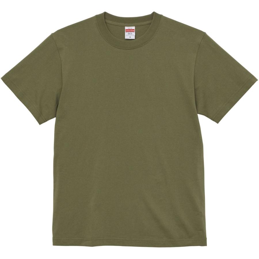 UnitedAthle（ユナイテッドアスレ） 5．6oz ハイクオリティーTシャツ ライトオリーブ : EZAKI NET GOLF - 通販 - Yahoo!ショッピング