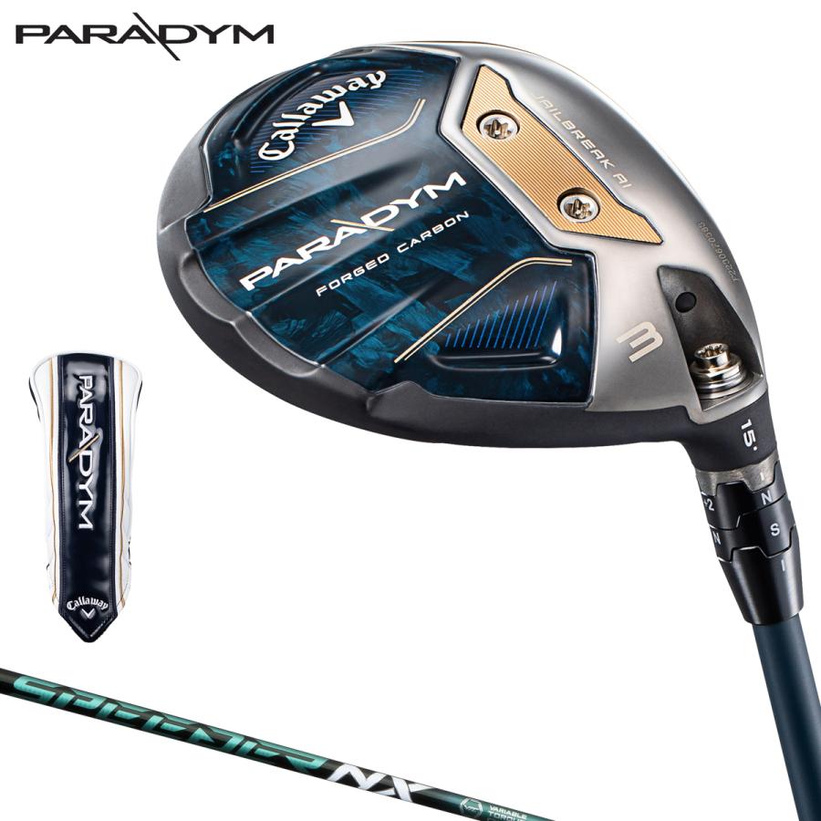 Callaway キャロウェイ日本正規品 PARADYM パラダイム フェアウェイウッド 2023モデル SPEEDER NX GREENカーボンシャフト : EZAKI NET GOLF ...