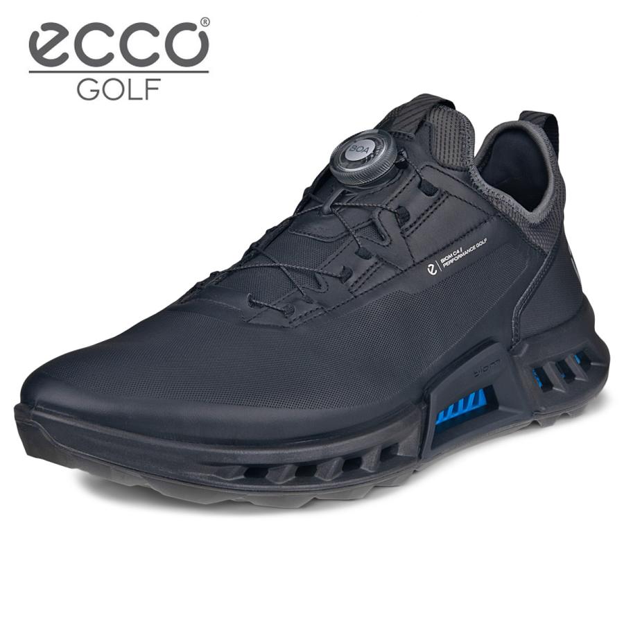 ecco ECCO エコー 日本正規品 BIOM C4 BOA バイオムC4 ボア メンズモデル 防水 スパイクレス ゴルフシューズ 2024モデル 「 130424 ( 01001 ...
