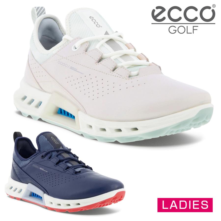 ecco 【限定カラー】 ECCO エコー 日本正規品 BIOM C4 バイオムC4 レース レディスモデル 防水 スパイクレス ゴルフシューズ 2023モデル 「 130903 」 【当店 ...