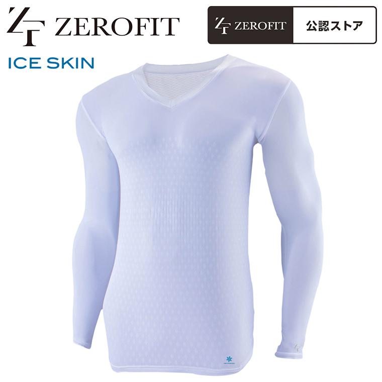 EON SPORTS（イオンスポーツ） 正規品 ZEROFIT ゼロフィット ICE SKIN アイススキン 男女兼用 冷感アンダーウエア Vネックロングスリーブ 2024モデル ...