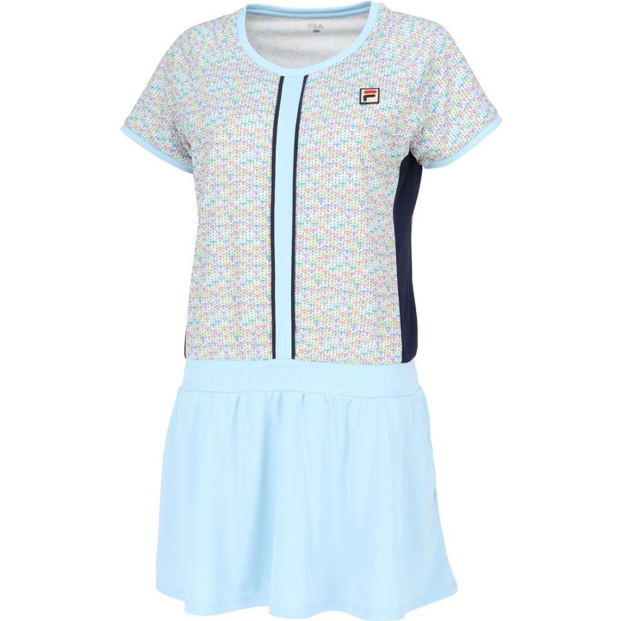 FILA フィラ ワンピース サックス : EZAKI NET GOLF - 通販 - Yahoo!ショッピング