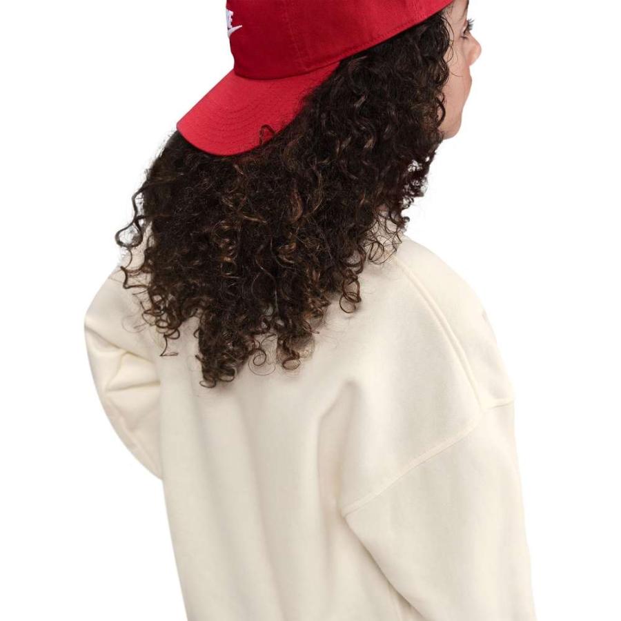 NIKE ナイキ YTH ガールズ NSW クラブフリース OVRSZDLBR L/S クルー ソフトパール/ソフトパール/(ホワイト) njp-fd2923-047 : EZAKI NET ...