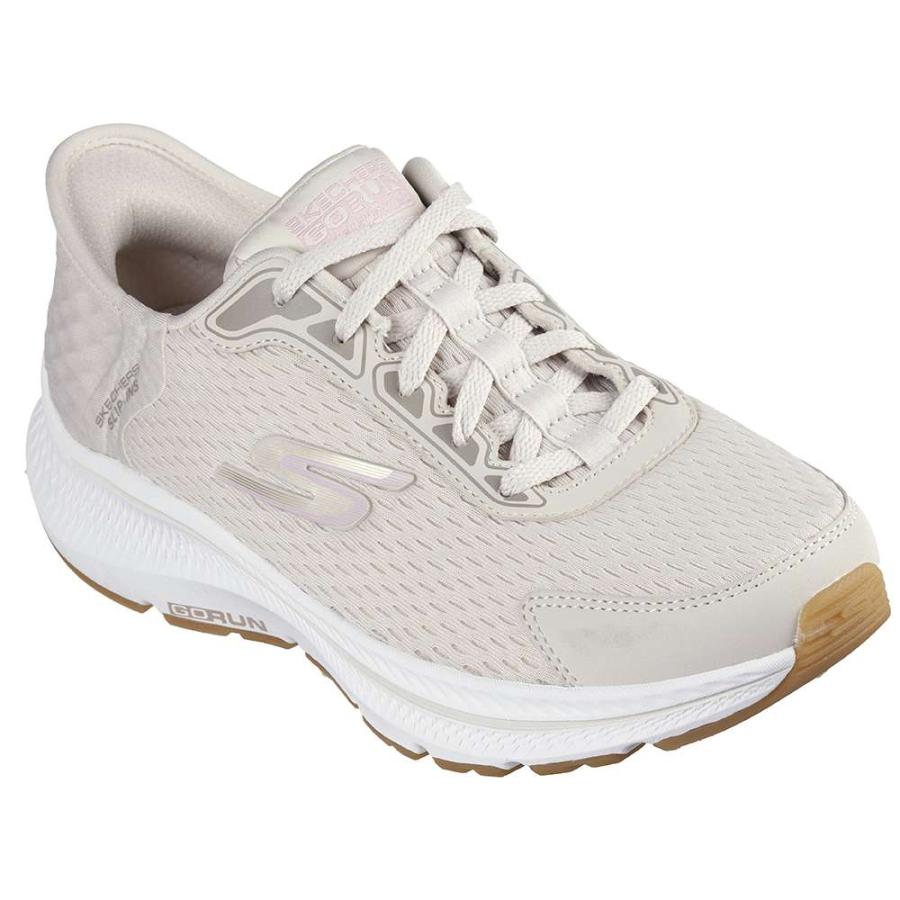 SKECHERS（スケッチャーズ） GO RUN CONSISTENT 2.0-ENDURE NATURAL/PINK skj-128615 ...