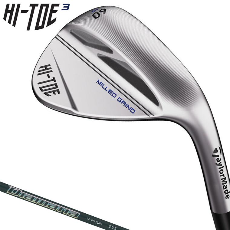 TaylorMade（テーラーメイド） テーラーメイド日本正規品 HI-TOE3 WEDGE ウェッジ サテンロウクローム仕上げ(フェース面 ...