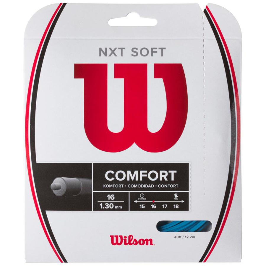 Wilson Wilson(ウイルソン) テニスストリングス NXT SOFT 16 BLUE : EZAKI NET GOLF - 通販 ...
