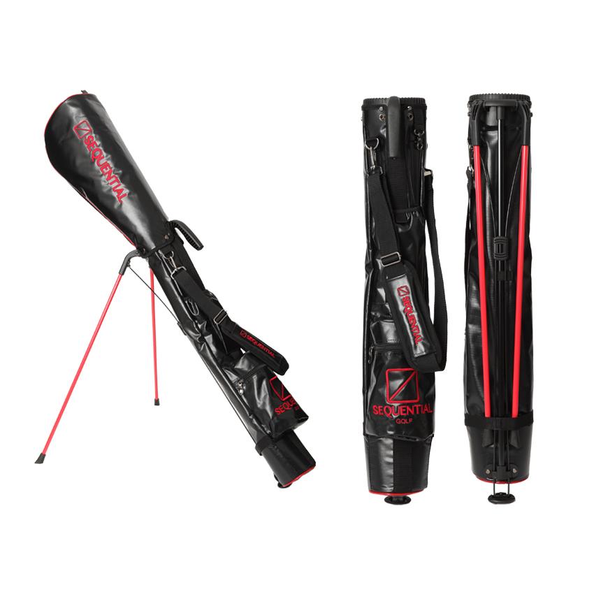 SEQUENTIAL GOLF（シーケンシャルゴルフ） セルフスタンド付きメンズ レディース 大容量クラブケース「SEQUENTIAL GOLF SQSB-3001」あすつく対応 : エザンス ...