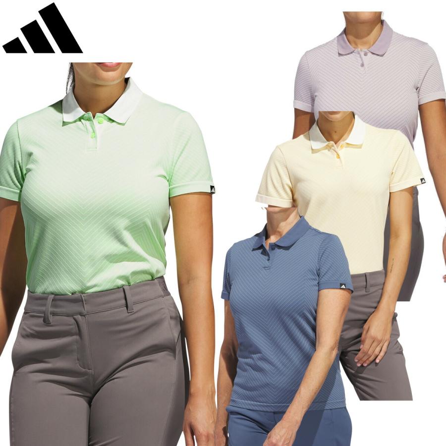 adidas（アディダス） アディダスゴルフ ULT365 PRIMEKNIT サイドシームレス半袖ポロシャツ PRIMEKNIT レディース ...