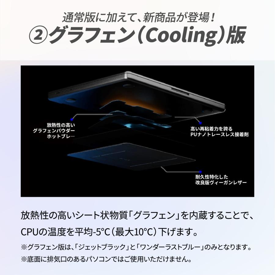 ノートパソコンスタンド moft PCスタンド 軽量 放熱 モフト 非粘着 グラフェン AiaFlow 折りたたみ MacBook リモートワーク テレワーク 姿勢改善（正規販売店 ...