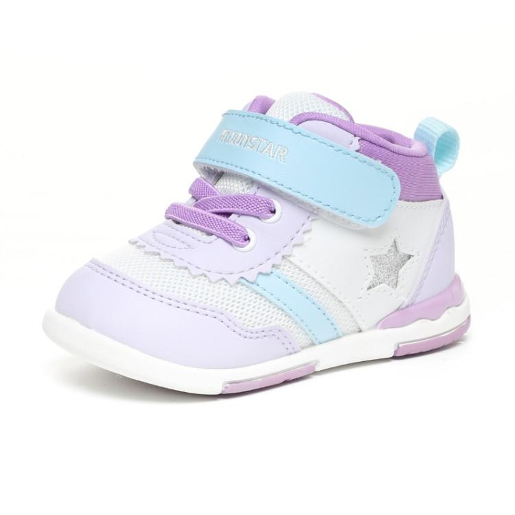 ムーンスター MoonStar MS B95 ホワイト/パープル 12112039 :12112039:イーゾーン スポーツ - 通販 - Yahoo!ショッピング