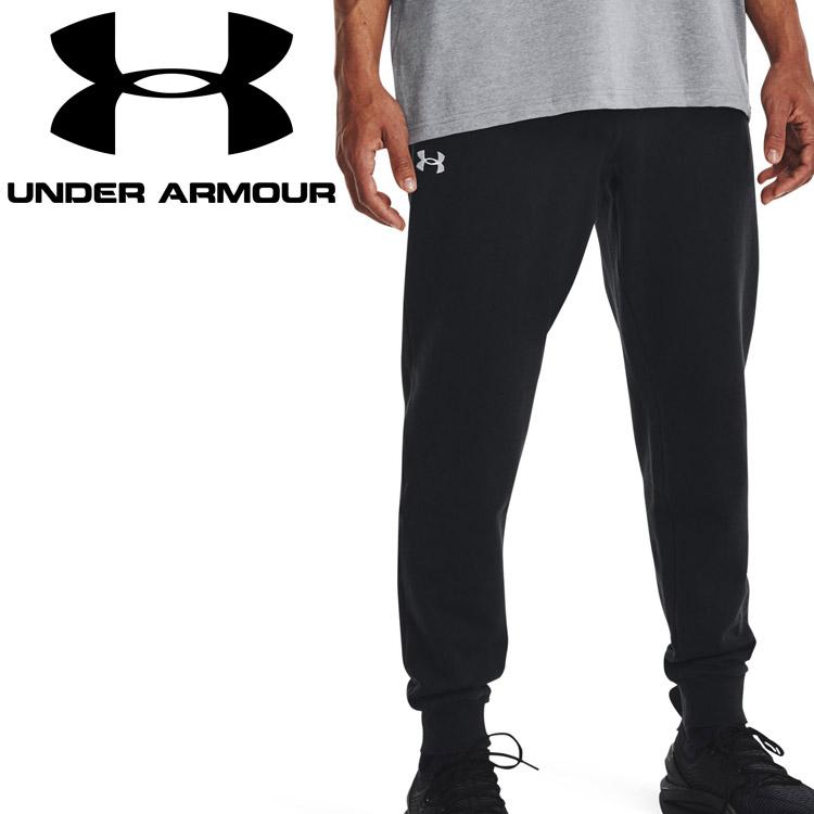 UNDER ARMOUR（アンダーアーマー） UAライバルフリース ジョガーパンツ 1379774-001 メンズ : イーゾーン スポーツ ...