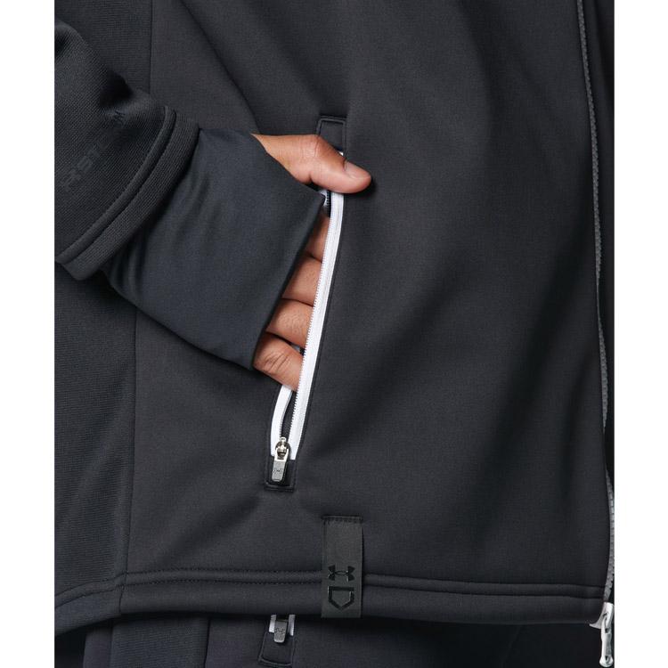 UNDER ARMOUR アンダーアーマー UA 3レイヤー フルジップ ジャケット 1381251-001 メンズ : イーゾーン スポーツ ...