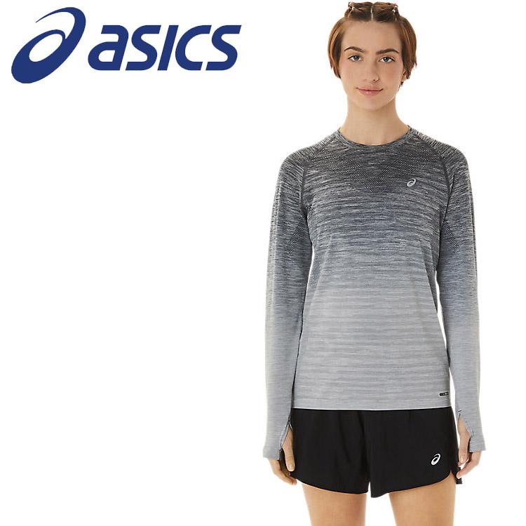 ASICS アシックス Tシャツ・ポロシャツ ウイメンズシームレス長袖シャツ レディース ランニング ウェア 2012C392-020 ...